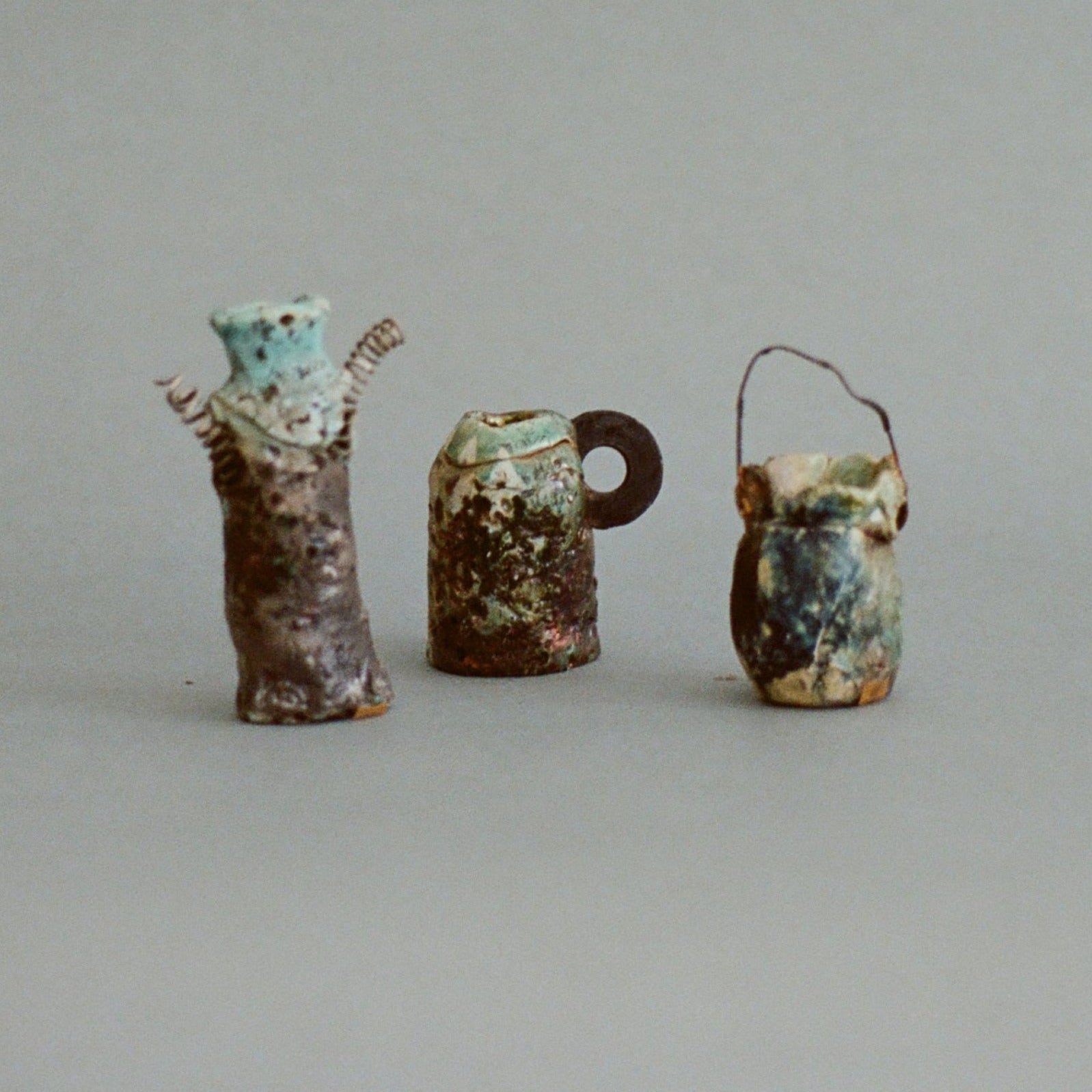 Andrée Singer Thompson "Stoneware Vase; Lot of 3" (2021) – Tiwa Select