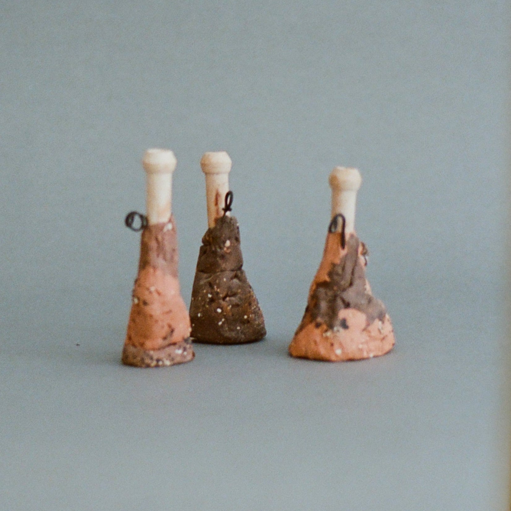 Andrée Singer Thompson "Stoneware Vase with Pipe; Lot of 3" (2021 ...