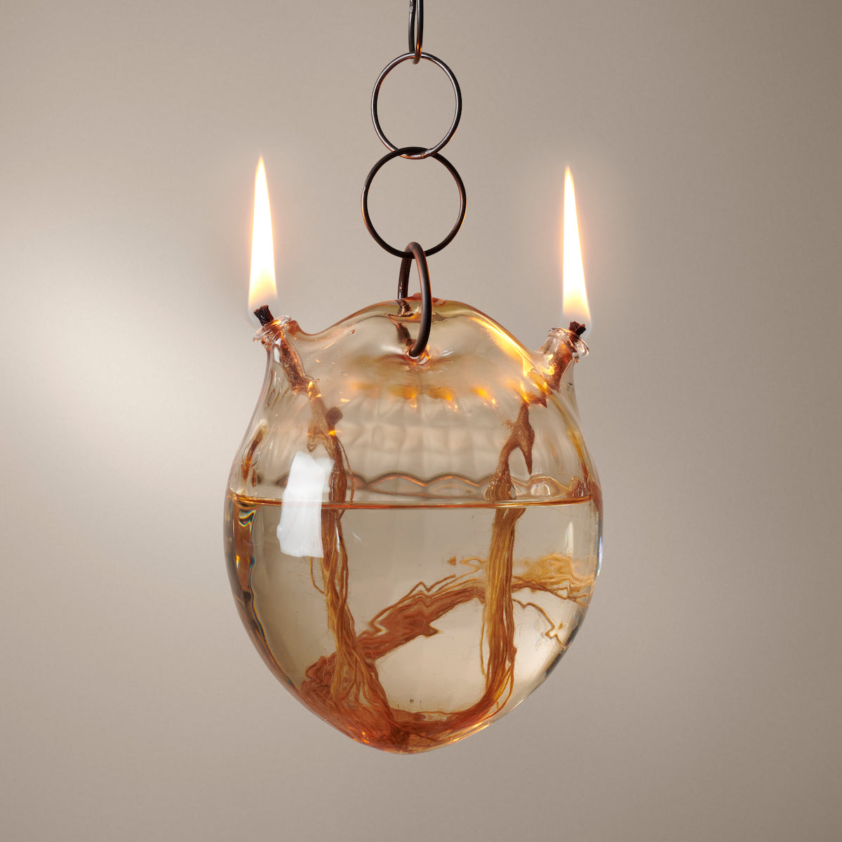 Suspended Amber Oil Lamp (Single) – Tiwa Select